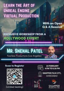 Exclusive Workshop From A Hollywood Expert - Snapper Studio Pvt. Ltd.