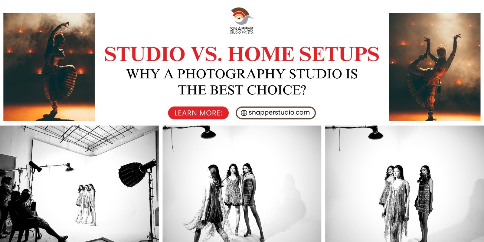 Photography Studio vs. Home Setup: The Better Option