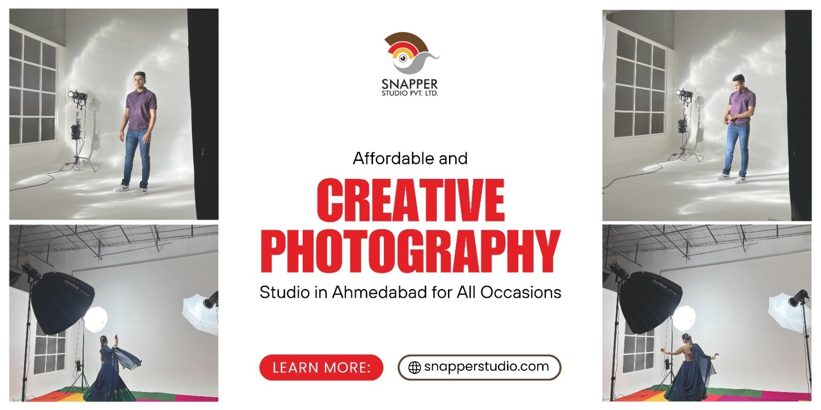 Creative & Affordable Photography Studio in Ahmedabad