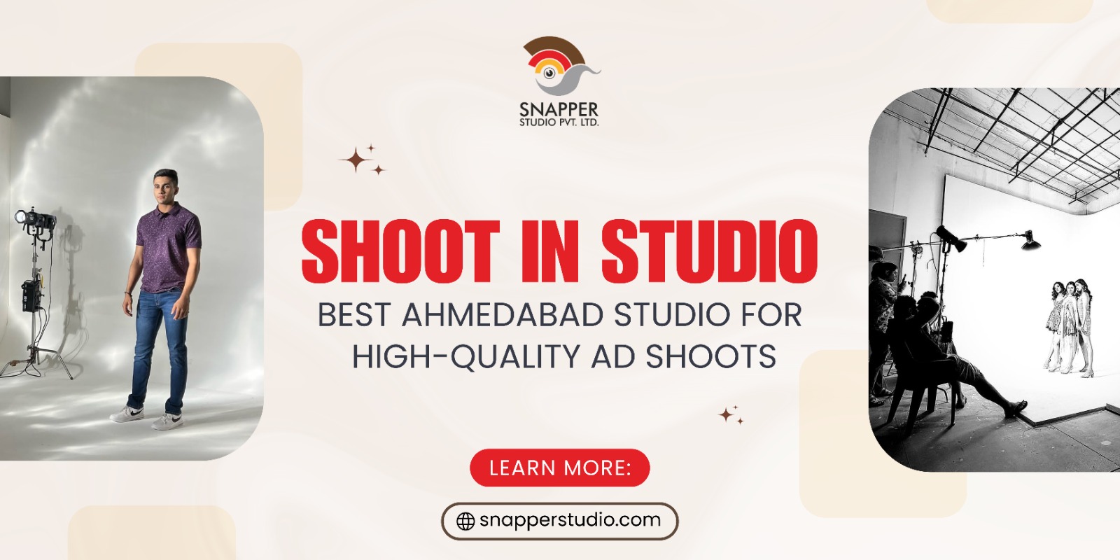 Shoot in Studio: Best Ahmedabad Studio for High-Quality Ad Shoots - Snapper Studio Pvt. Ltd.
